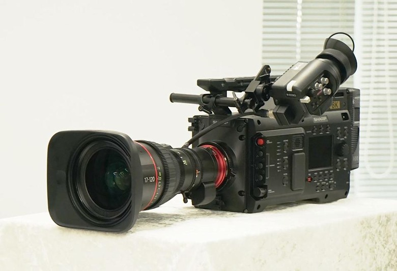 Sharp's $77,000 camcorder shows that 8K is coming soon