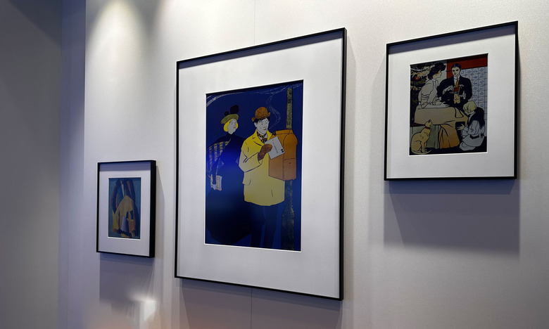 InkPoster uses an e-paper display to bring art to your home