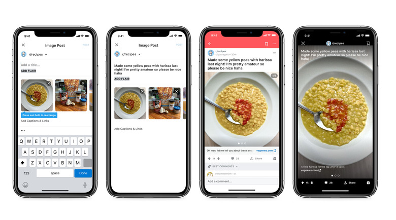 Reddit finally supports native image galleries
