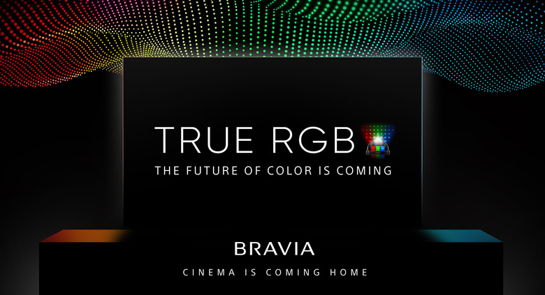 Sony teases its next-gen 'True RGB' Mini LED TV technology