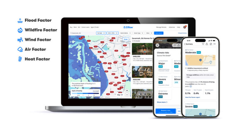Zillow removes climate risk scores after agents complain about sales